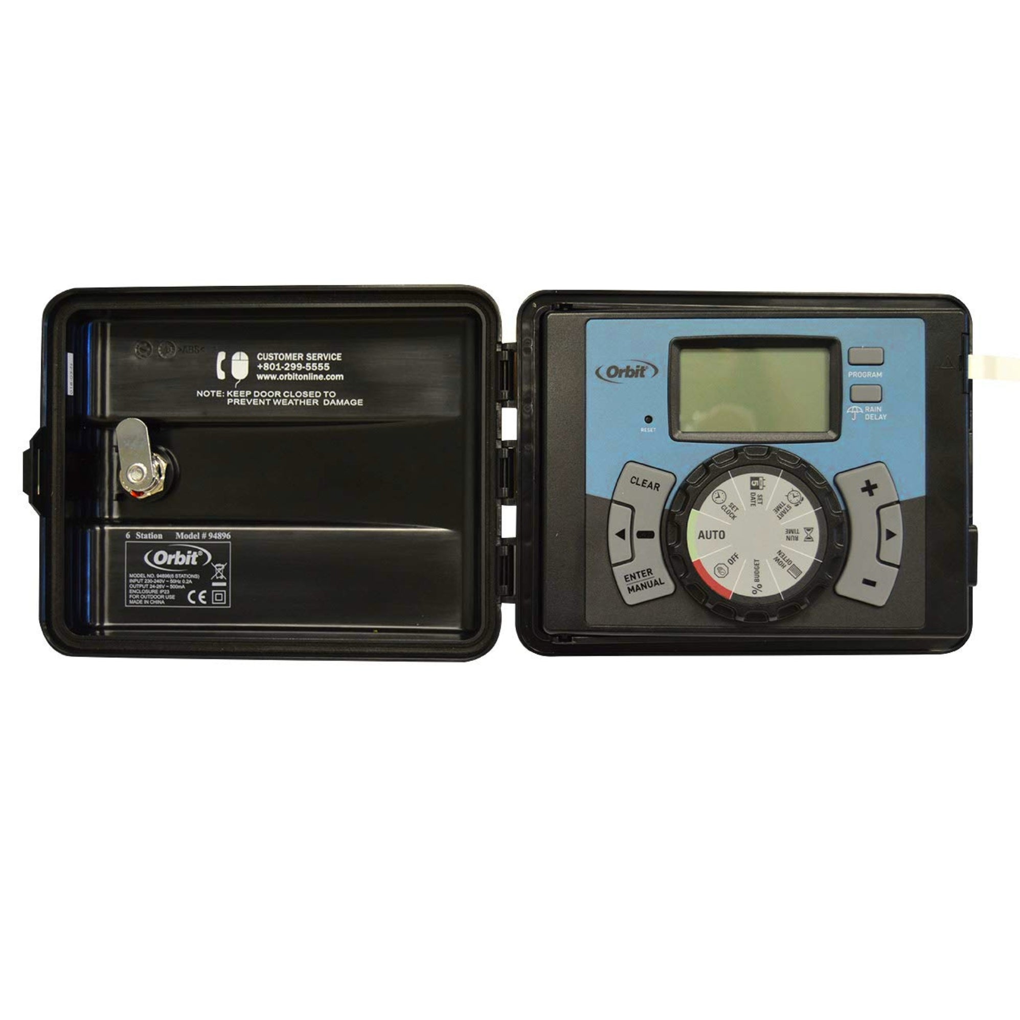 Programador de Riego 9 Zonas Easy Logic Exterior - Orbit — Diplas